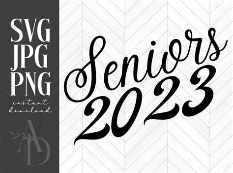 Seniors 2023 Script Graphic By Addesign · Creative Fabrica