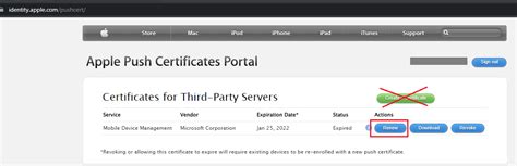 How To Renew Apple Push Notification Certificate In Microsoft Intune