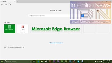 Cara RESET Microsoft Edge Di Windows 10
