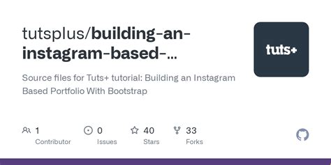 GitHub Tutsplus Building An Instagram Based Portfolio With Bootstrap