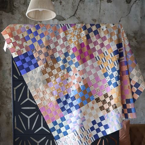 Free 16 Patch Quilt Block Pattern Lo And Behold Stitchery