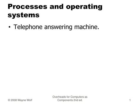 Ppt Processes And Operating Systems Powerpoint Presentation Free Download Id5387454