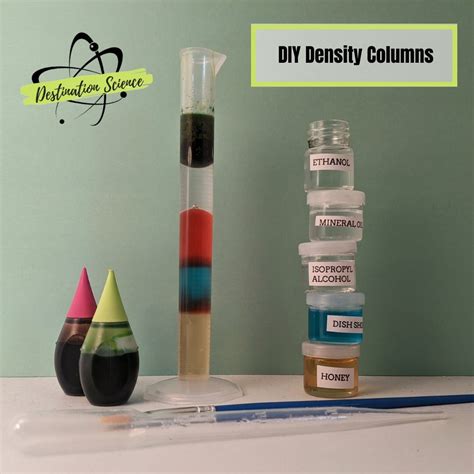 Stem Density Columns Introduction To Chemistry Kit Grades Etsy Stem Density Columns Introduction To Chemistry Kit Grades Etsy