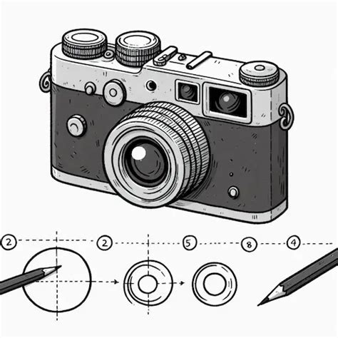 how to draw a camera capture the essence of memories in your art