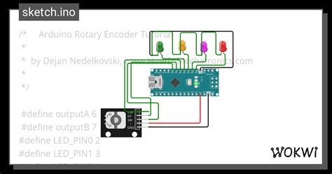 Rotary Multi Wokwi ESP32 STM32 Arduino Simulator