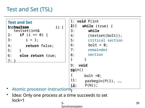 Chapter Operating Synchronization Pptx