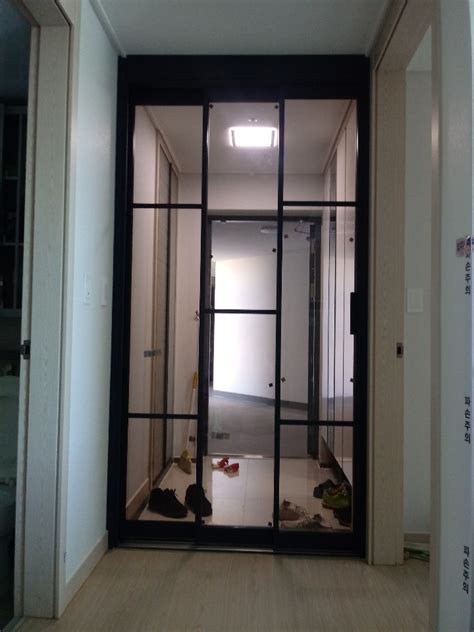 3연동 슬라이딩도어 시공사례 대원중문