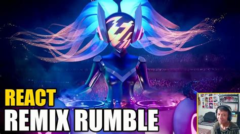 React Remix Rumble Ft Steve Aoki Teamfight Tactics Reaction Youtube