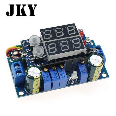 5A DC DC Digital Display Step Down Module CV CC 2 LED Buck Charging Module MPPT Solar Controller