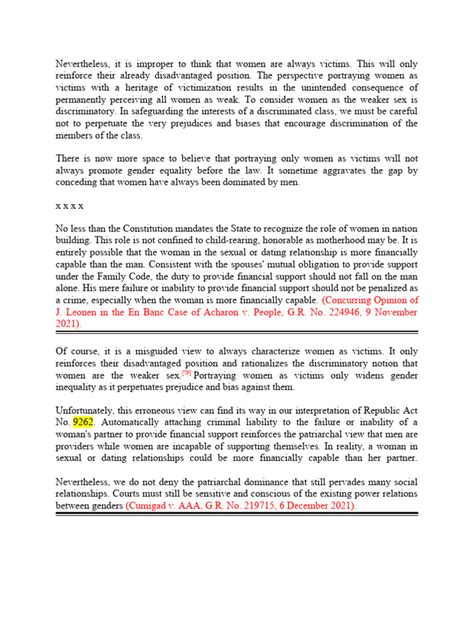 Vawc Case Quotes Pdf