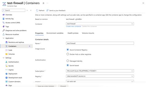 Issue With Container App Container Not Runs Always Show Error