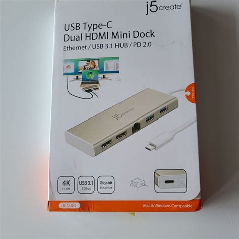 Other J5 Create Usb Type C Mini Dock Poshmark