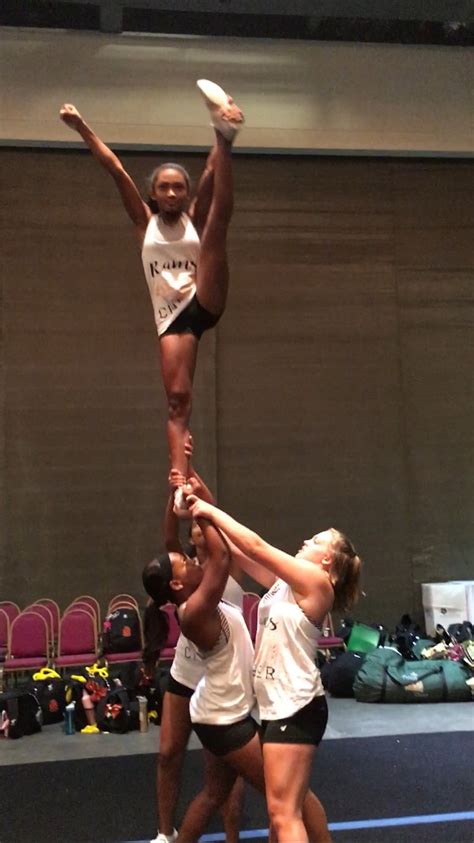 Heel Stretch Cheer Stunt