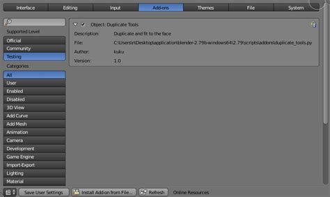 [addon] duplicate tools released scripts and themes blender artists
