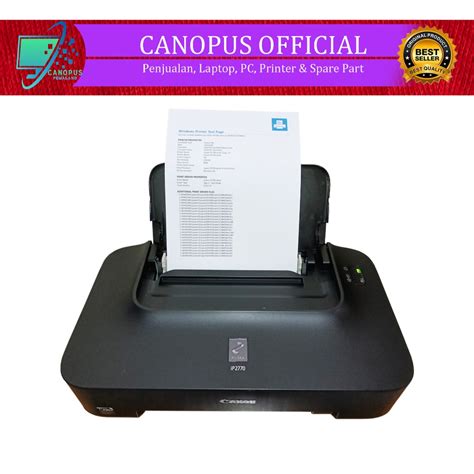 Jual Printer Canon Ip2770 Murah Minus Warna Merah Printer Canon