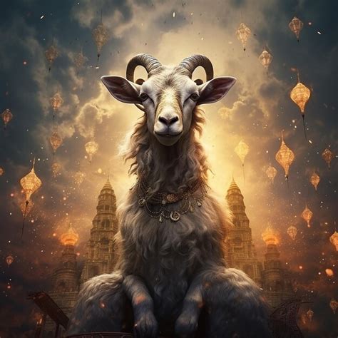 Premium Photo Bakra Eid Mubarak