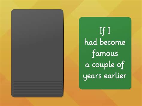 Mixed Conditionals Speaking Cards