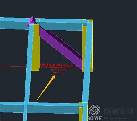 BRB屈曲约束支撑如何在软件中模拟 国为减隔震网
