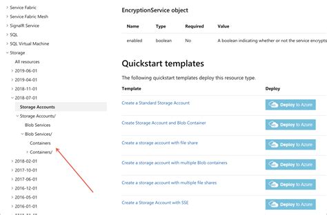 Feature Provide Capability To Navigate To ARM Template Reference Documentation Issue