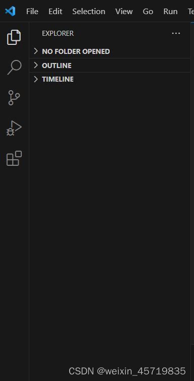 Vscode左侧面板没有open Editors Csdn博客