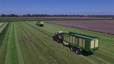 Grass Silage 2018 First Cut Wierden Youtube