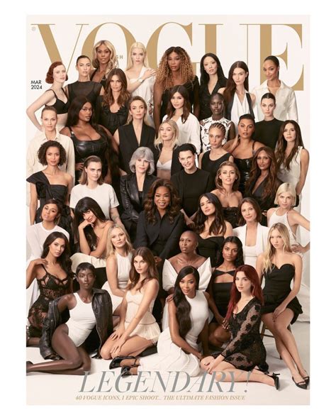 Edward Enninfuls Farewell British Vogue March 2024 Cover