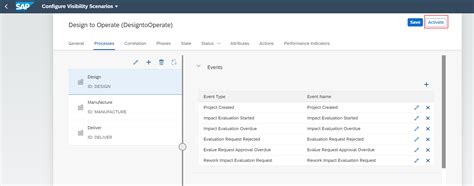 Set Up A Sample Design To Operate Business Process Sap Tutorials