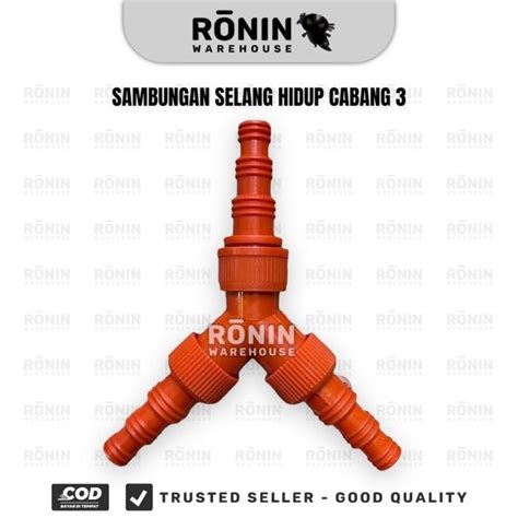 Sambungan Selang Hidup Cabang 3 Air Pvc Plastik Lazada Indonesia