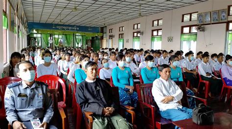 မုဒုံမြို့၌ မူးယစ်ဆေးဝါးအန္တရာယ် တားဆီးကာကွယ်ရေး ဟောပြောပွဲ ကျင်းပ