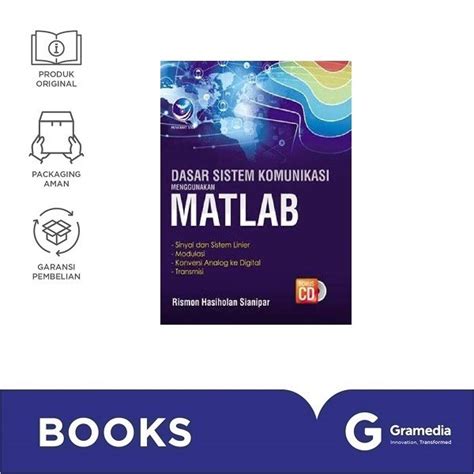 Jual Dasar Sistem Komunikasi Menggunakan Matlabcd Shopee Indonesia