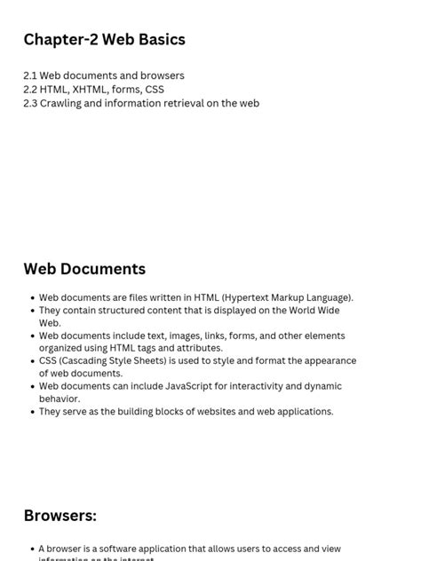 Chapter 2 Web Basics Pdf