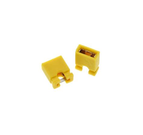 Jumper Cap 254 Mm Pitch Yellow Ktechnics Systems