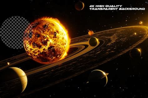 Premium Psd Most Planets In Our Solar System Follow Elliptical Paths