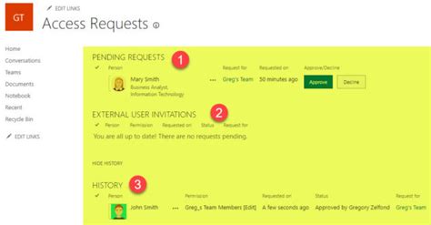How To Manage Sharepoint Access Site Requests Sharepoint Maven