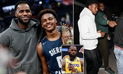 Lebron James Gives Health Update On Son Bronny 18 Who Had Surgery