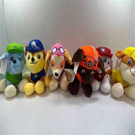 خرید و قیمت عروسک سگ های نگهبان بهار گالری انیمیشن Paw Patrol بسته 6