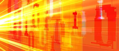 Bytes Of Binary Code Run Through Network Abstract Futuristic