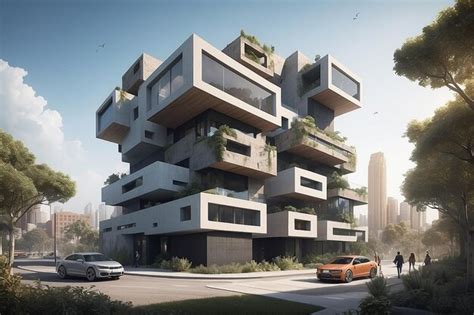 Premium Photo Dimensional Designs The Collaborative Feat Of Architects In An Alternate Reality