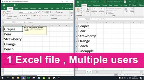 How To Allow Multiple Users To Edit Excel