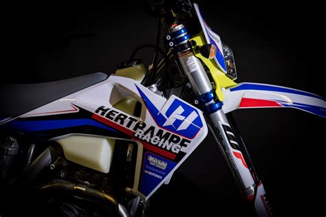 Umgebautes Motorrad Husqvarna FE 501 von Hertrampf Racing Nordhorn ...
