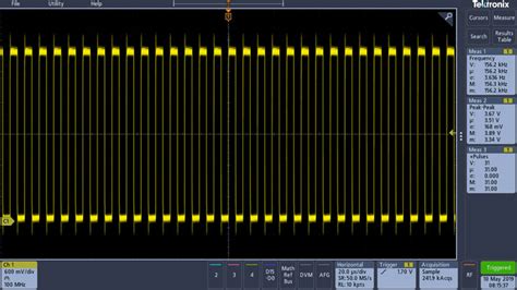 Осциллограф с анализатором спектра Tektronix Mdo32 3 Bw 500 500 МГц 2 канала