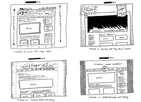 40 Brilliant Examples Of Sketched Ui Wireframes And Mock Ups