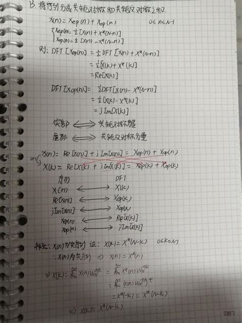 DFT的共轭对称性的证明与分析 知乎