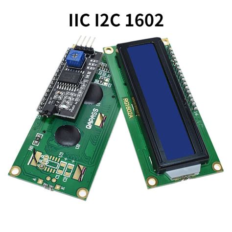 1ชิ้น Iic I2c 1602โมดูล Lcd สีฟ้าหน้าจอ1602โมดูล Lcd สำหรับ Arduino