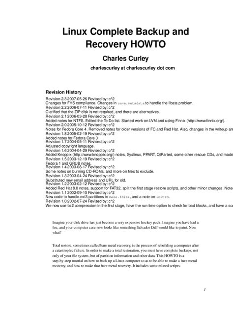 Fillable Online Ftp Wayne How To Make A Local Linux Backup Using The Rsync Tool Fax Email Print