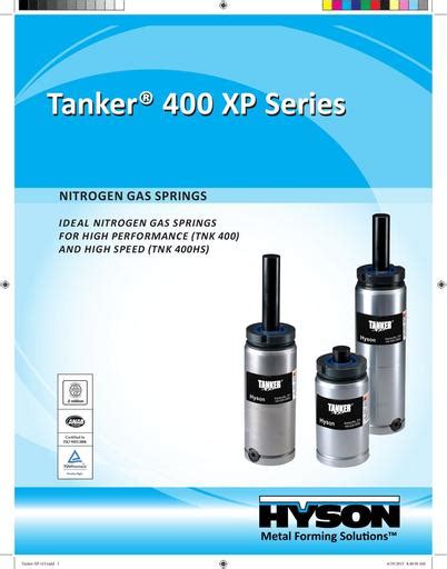 Nitrogen Gas Springs