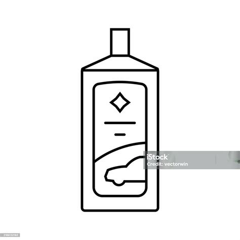 연마 복합 자동차 관리 라인 아이콘 벡터 일러스트 레이 션 가죽에 대한 스톡 벡터 아트 및 기타 이미지 가죽 냉각제 닦기