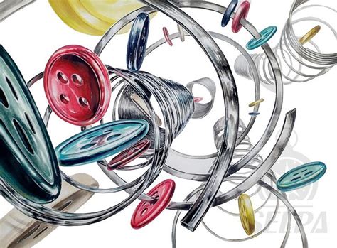 스프링 단추 기초디자인