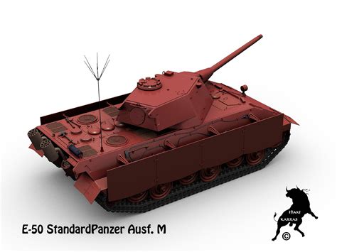 3d Standardpanzer E 50 Model