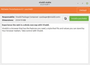 Come Installare Vivaldi Browser Su Linux Mint Via Terminale